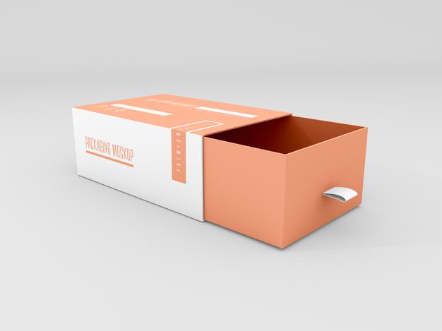 Free Open Delivery Box Mockup Psd – CreativeBooster