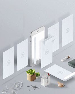 Free Perspective Web & Mobile App Psd Mockup Template-() – CreativeBooster