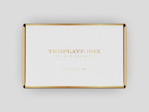 Free Rectangular Box Mockup Psd – CreativeBooster