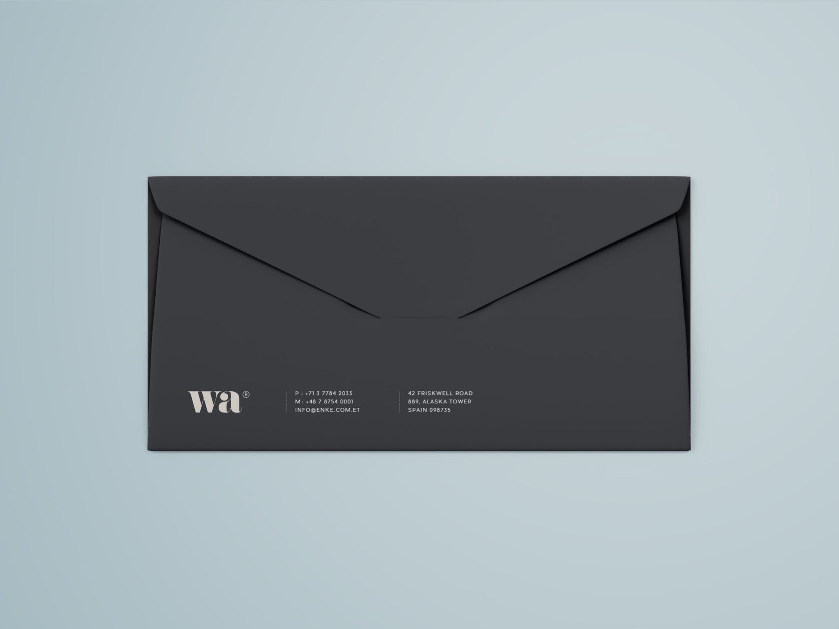 Free Side Seam Envelope Mockup – CreativeBooster