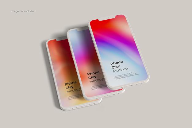 Free Clay Mockups – CreativeBooster