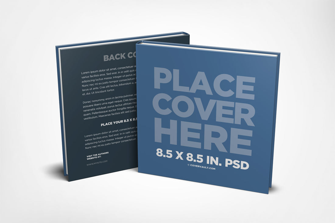 Free Square Children’S Book Mockup Template – CreativeBooster